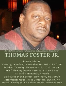 MaBSTOA Mourns Retired Bus Operator Thomas Foster, Jr.; Viewing is Monday | TWU Local 100