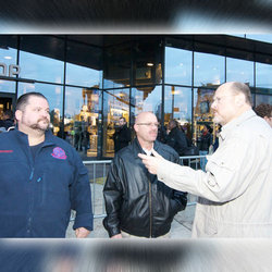 At Barclays Center, President Samuelsen Meets with Bus Ops, Management ...