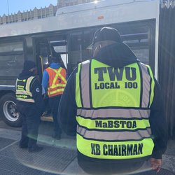 Get cops on buses! | TWU Local 100